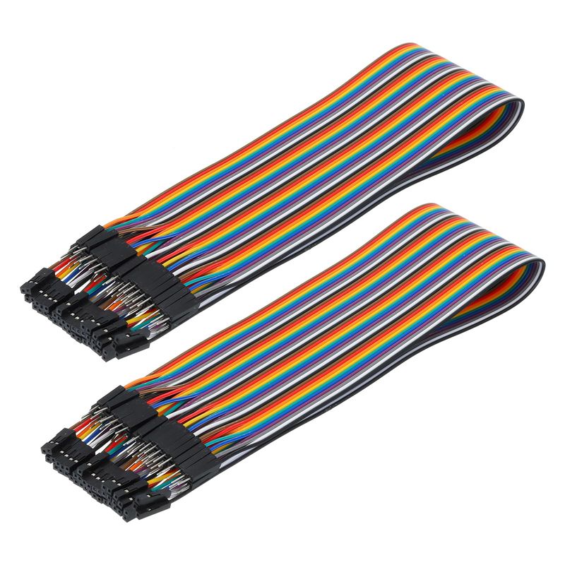 MECCANIXITY Male to Female 40Pin Breadboard Jumper Wire 2.54mm Pitch ...
