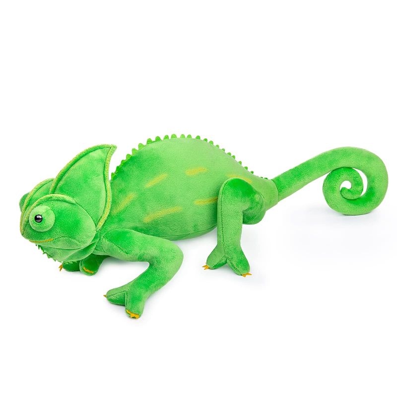 ZHONGXIN MADE Stuffed Animal Chameleon Plush Toy - 15 inch Green ...