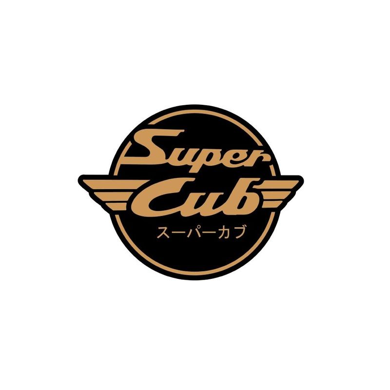 SuperCub Logo Sticker SuperCub Sticker SuperCub Sticker Super Cub ...