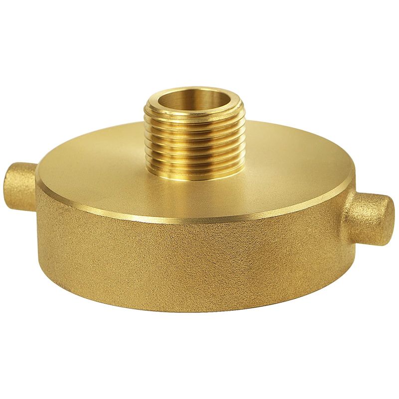 NOVINO Fire Hydrant Hose Adapter 2-1/2" NST/NH Female x 3/4" GHT Male ...