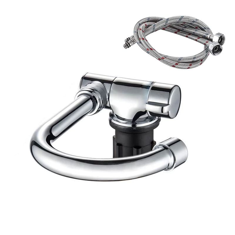 360 Degree Swivel Faucet Folding Hot and Cold Water Faucet Kitchen ...