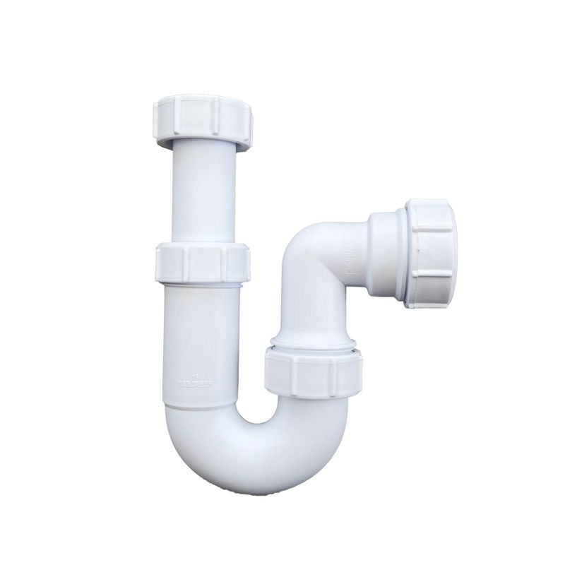 Universal Telescopic Adjustable Swivel P Trap - 32mm (1.1/4") Sink ...