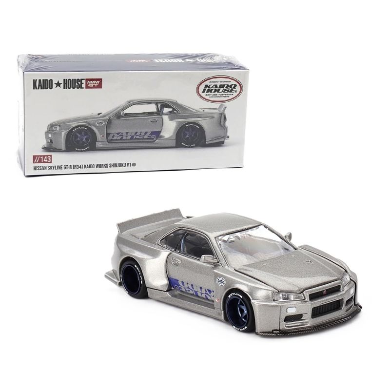 Diecast Model Car Compatible with Kaido House x Mini GT 1:64 Nissan ...