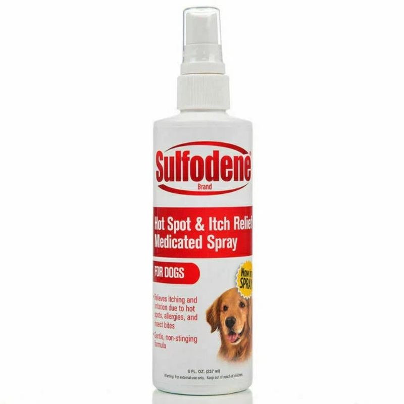 Sulfodene Hot Spot & Itch Relief Medicated Spray for Dogs 8oz - Online ...