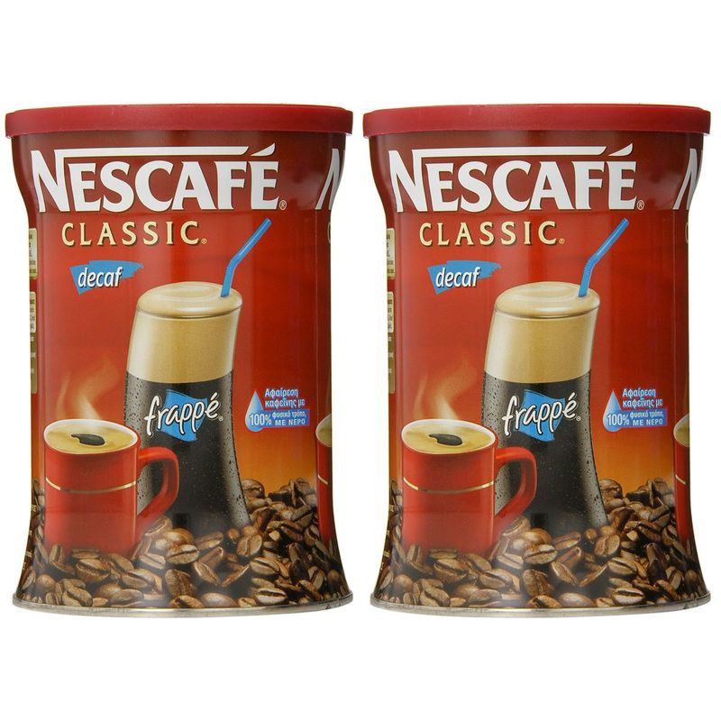 Nescafe Classic Instant Greek Coffee Decaf, 7-Ounce Cans - Online ...