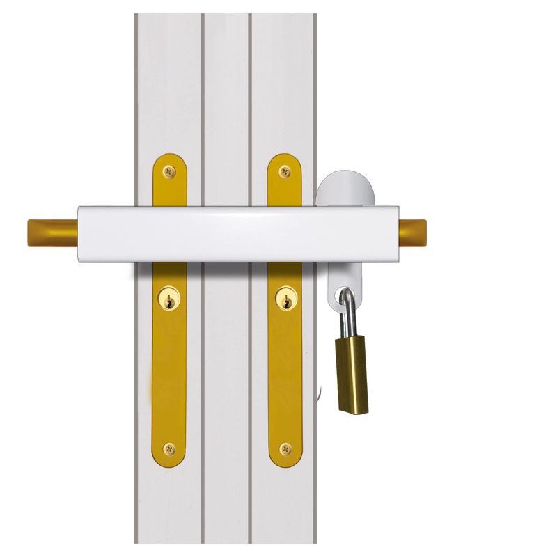 Patio French Door Lock 'Compact Box Section' High Security Deadlock ...