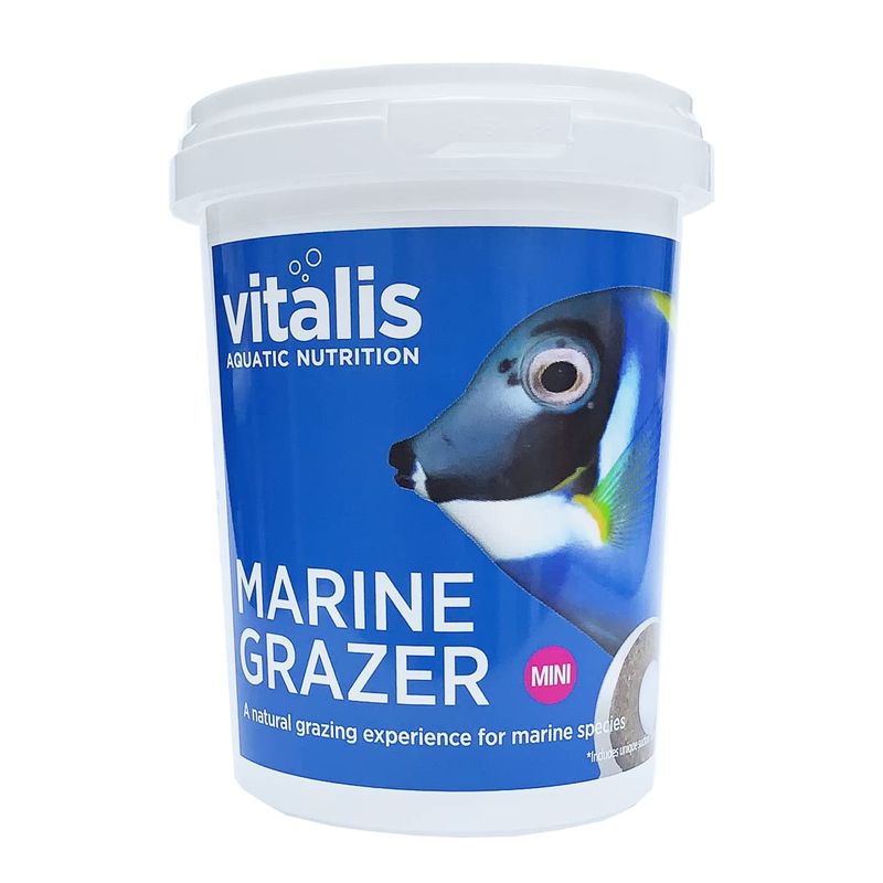 Vitalis Marine Mini Grazer Fish Food Aquarium (240 g) Fish Food ...