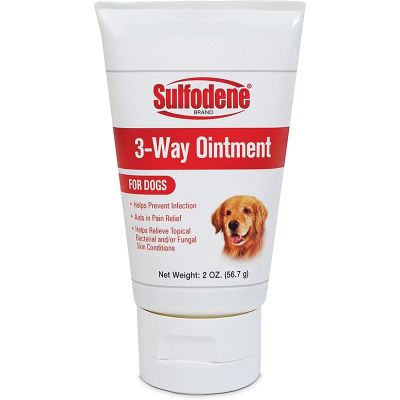 Sulfodene Dog Wound Care 3-Way Ointment, Relieves Pain & Prevents ...