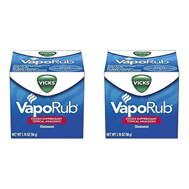 Vicks VapoRub Ointment, 1.76 oz, 2 Pack - Online Marketplace - EveryMarket