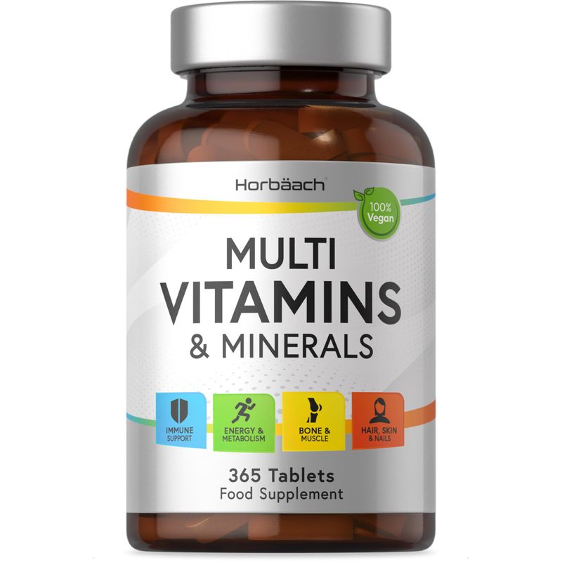 Multivitamin Tablets for Men and Women | 365 Count | with 24 Essential ...