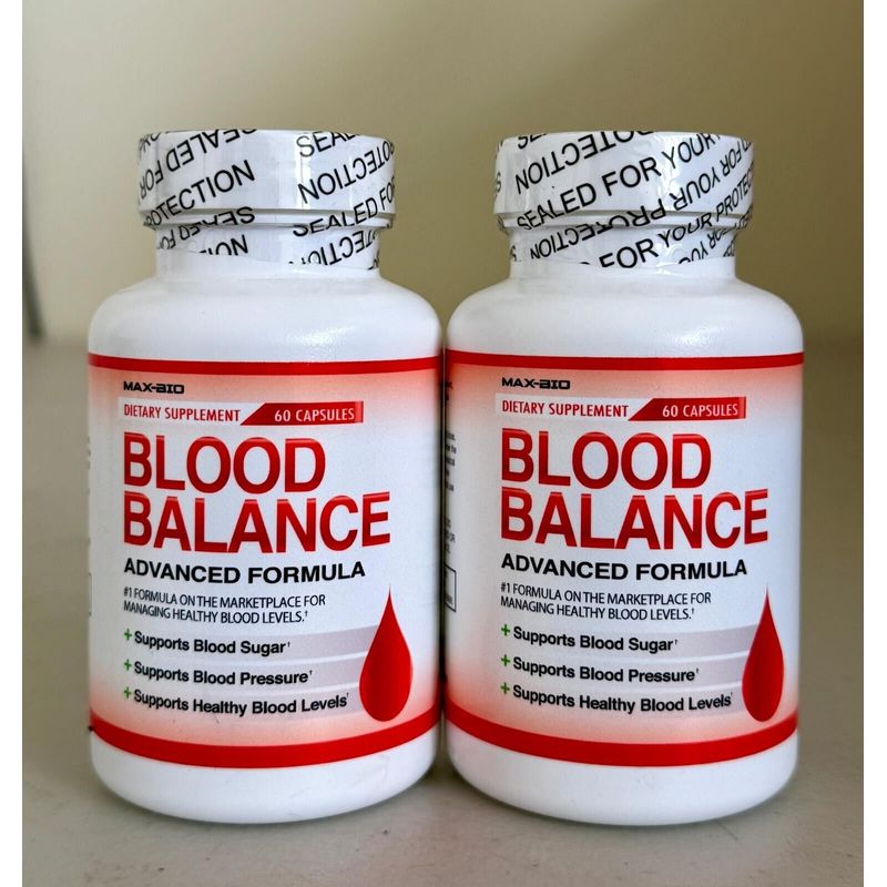 (2 PACK) Blood Balance Advanced Formula 120 capsules - Online ...