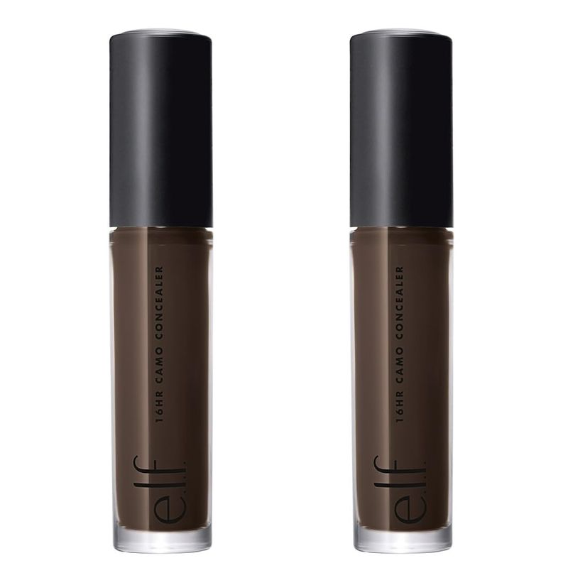 ELF Pack of 2 E.l.f. 16HR Camo Concealer, Rich Ebony 85858 - Online ...