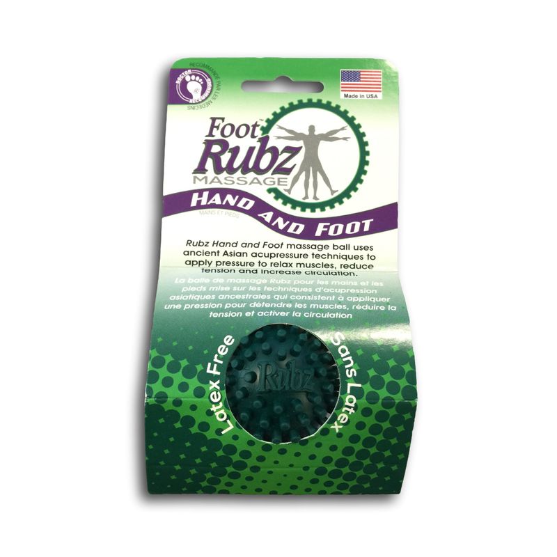Due North Foot Rubz Foot Hand & Back Massage Ball, Relief from Plantar ...