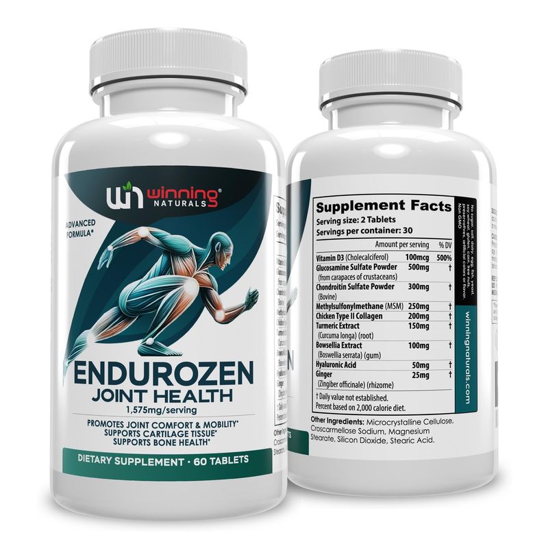 EnduroZen Joint Support Supplement Advanced Formula (60 tabs ...