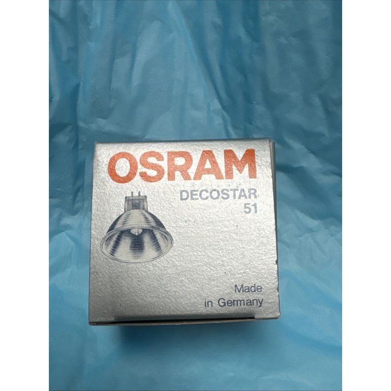 OSRAM Decostar 51 ~Spotlight Halogen~50W 12V GX 5.3 Bulbs -24 Degree ...