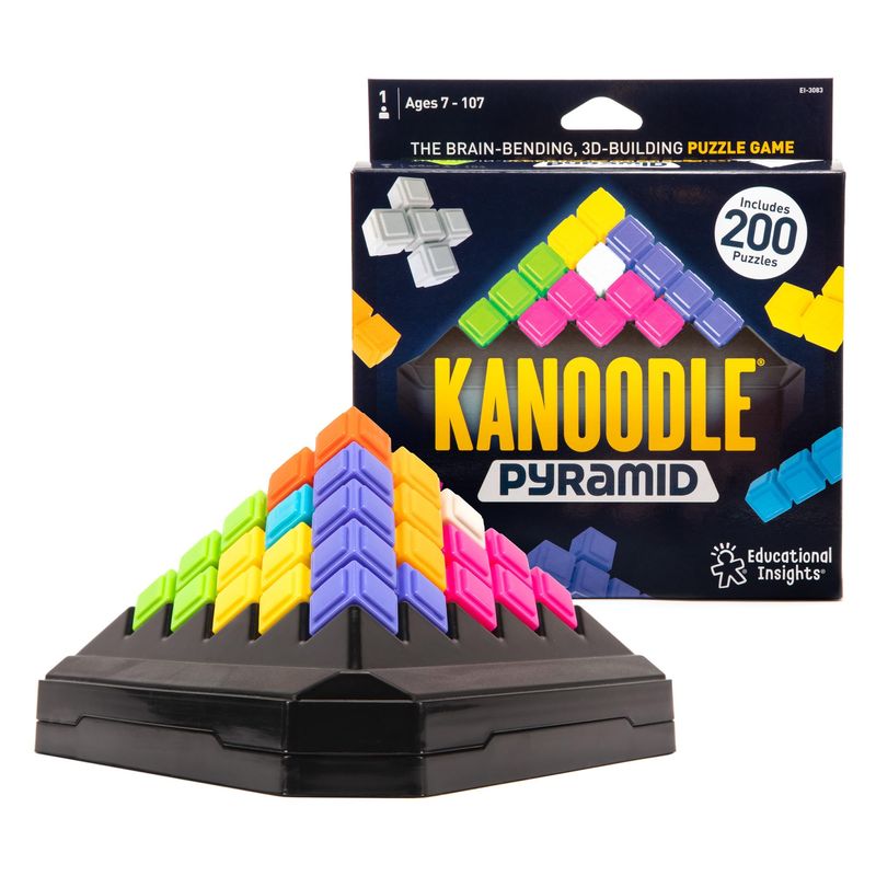 Learning Resources Kanoodle Pyramid Brain and Logic Puzzle Challenge ...