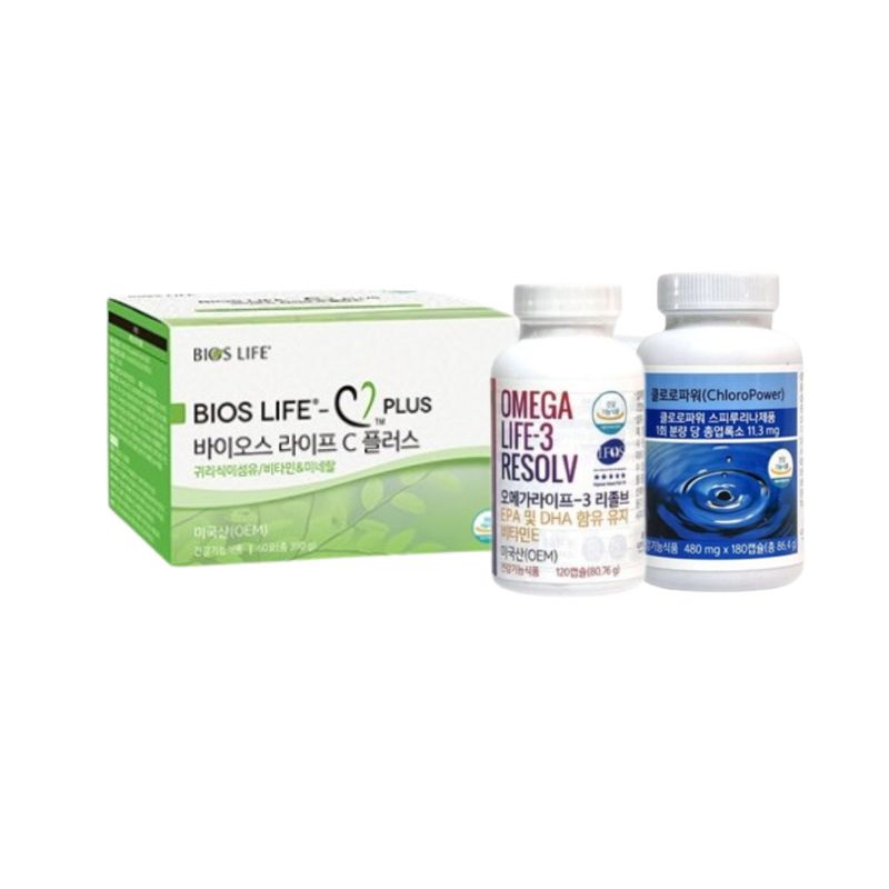 Unicity Bios Life C Plus C Plus Set / C Plus Omega3 Resolve Chloro ...