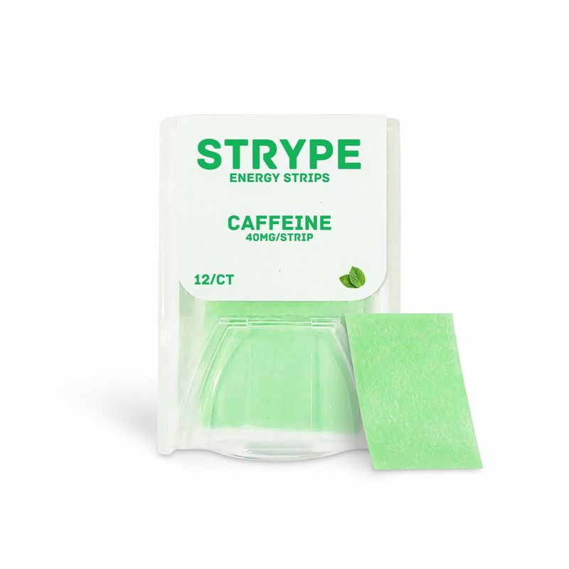 STRYPE Energy Strips | Instant Caffeine in a Strip | 80mg of Caffeine ...