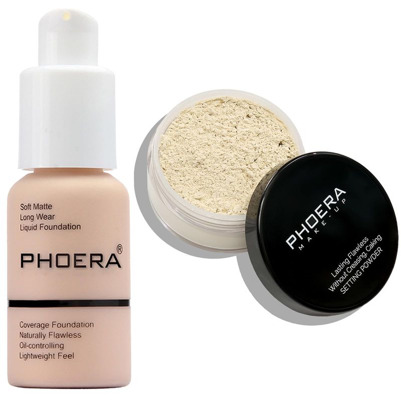 PHOERA Foundation,PHOERA Face Powder, Soft Focus Setting Powder,PHOERA ...