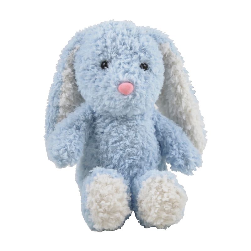 Eurowrap 8" Plush Blue Bunny Rabbit Teddy Bear Toy - Blue - Soft Plush ...