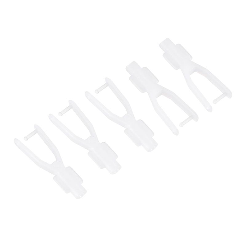 sourcing map 5Pcs Nylon Clevis 2 x 27mm Fixing Wings for RC Airplane ...