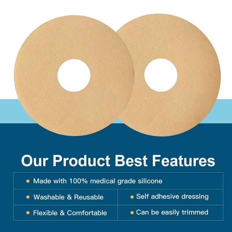 6 Pack Silicone Scar Removal Sheets for Breast - Breast Silicone Scar ...