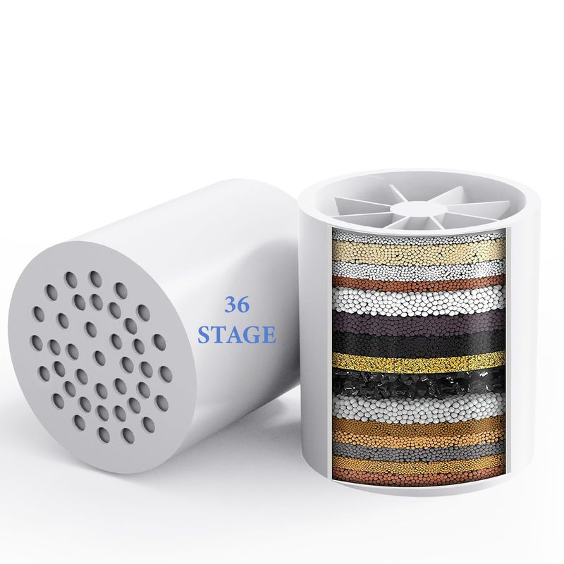 2 Pack 36 Stage Shower Filter Replacement Cartridge - Balance in ...