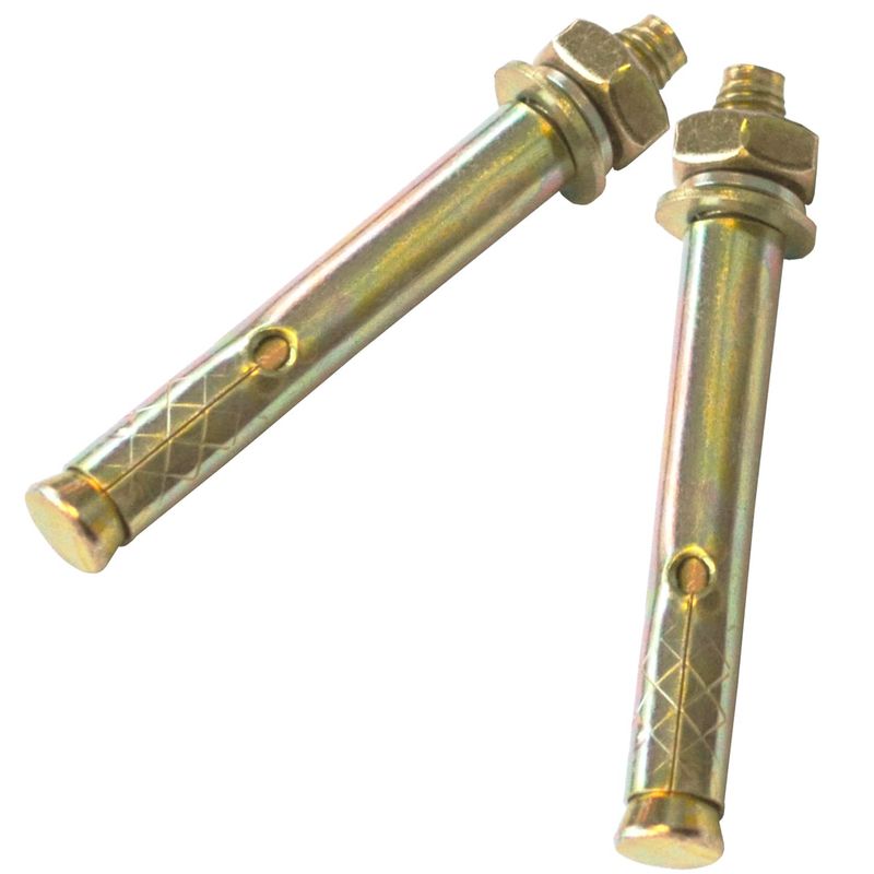 10 PCS M8*80mm Expansion Bolts,Hex Bolt Sleeve,Concrete Anchor (M8*80mm ...