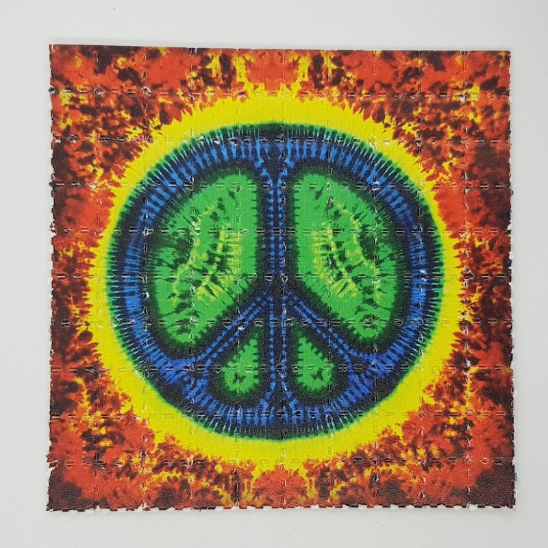 Peace Sign Blotter Art Psychedelic Art Gift Acid Art 100 Tab Sheet ...