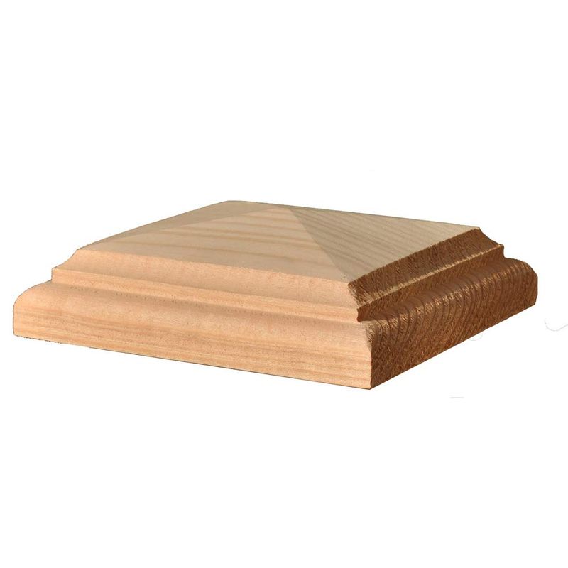 PROFILED Post Cap for Posts Made of Larch 11x11 and 12 x 12 cm - Online ...