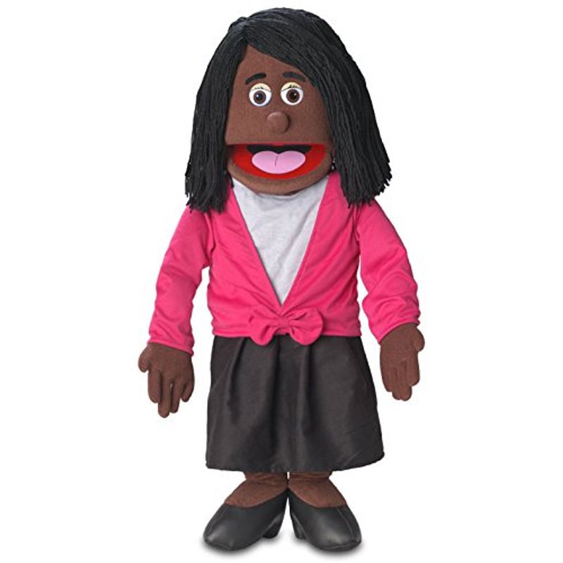 30" Barbara, Black Mom/Teacher, Professional Performance Puppet with ...