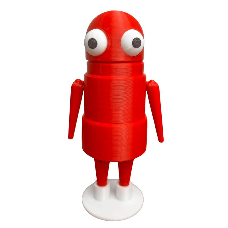 SUPERBE REPO 3D Printed Character Figure, R.E.P.O Horror Game Posable ...