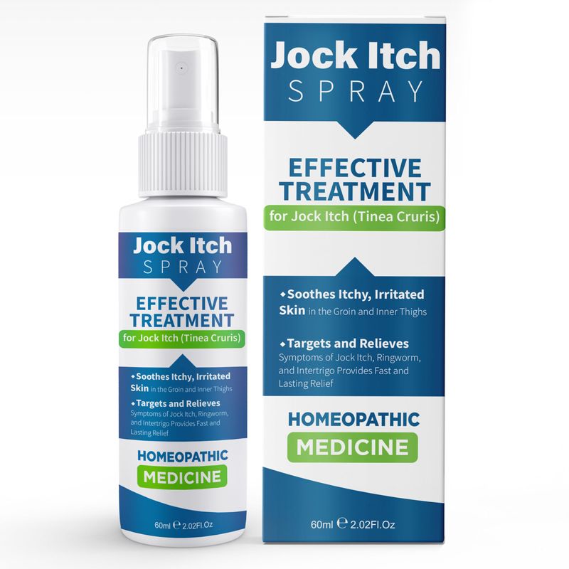 Jock Itch Spray | Antifungal Treatment for Jock Itch | Soothes Itchy ...