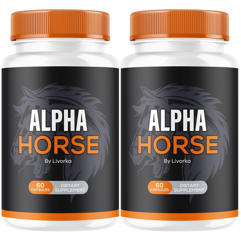 (2 Pack) Alpha Horse, Alpha Horse Pills for Men, Alpha Horse Capsules ...