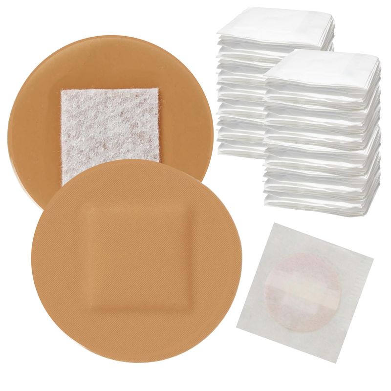 200 Spot Bandages Small Sheer Plastic Adhesive Dot Bandages with Non ...