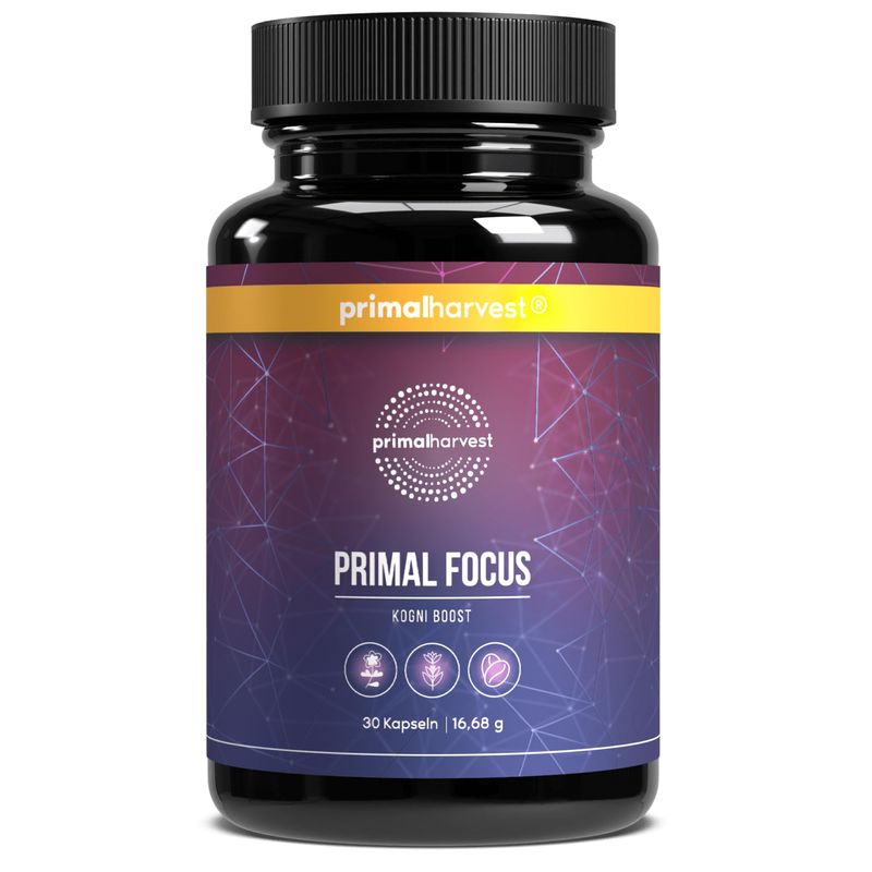 Primal Harvest® Kogni Boost (Pack of 30) - Concentration Tablets for ...