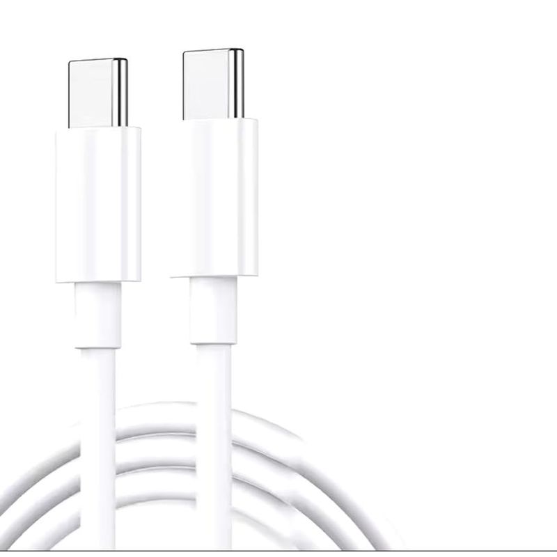 DHERIGTECH Double End USB C to USB C Cable Battery Charger Cable For ...