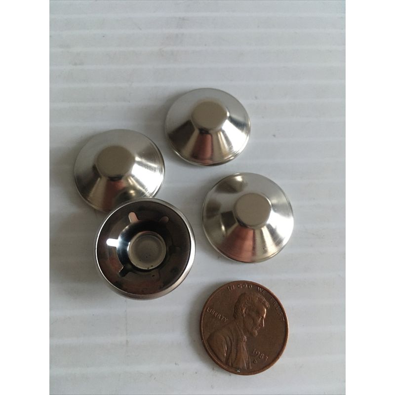 4 Capped Starlock Washers For Shaft Retaining Push On Clips Cover deep ...