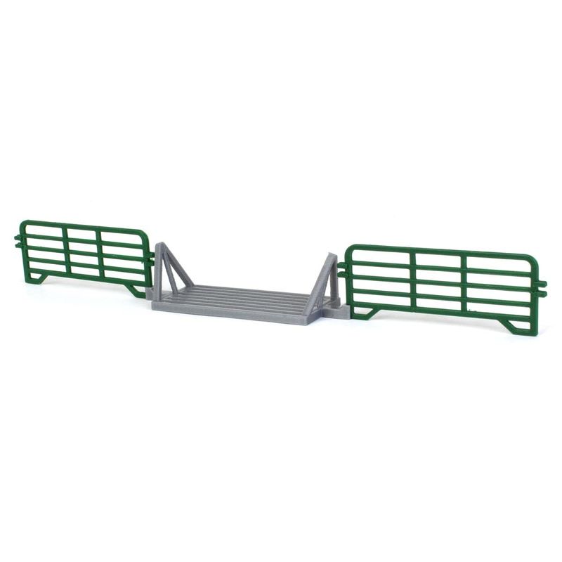 Standi Toys Inc. 1/64 Gray Plastic Cattle Guard Crossing with 2 Fence ...