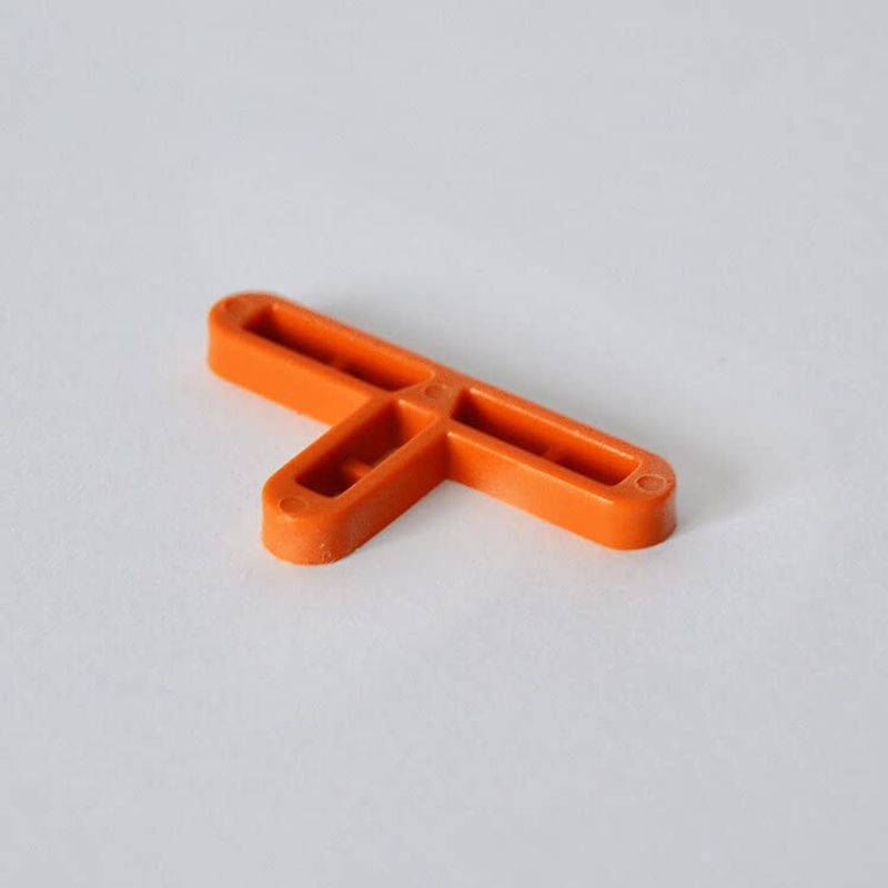 200 pcs 10mm T Shape Tile and Brick Spacer. Plastic Hollow Structure ...