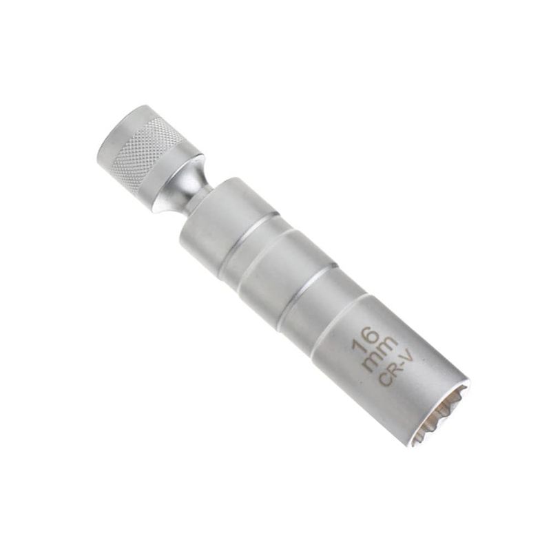 Plug Wrench, Spark Plug Wrench, Universal Socket, 360 Degree Rotation ...