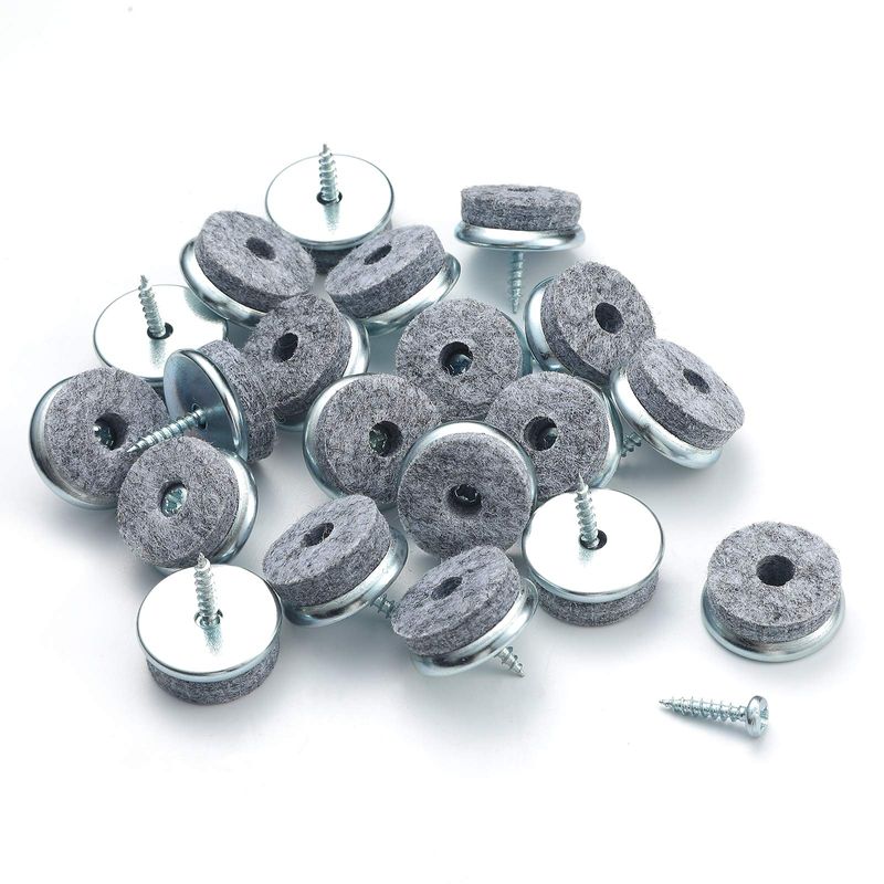 Screw on Furniture Pads Furniture Sliders for Wooden Chair Legs ...