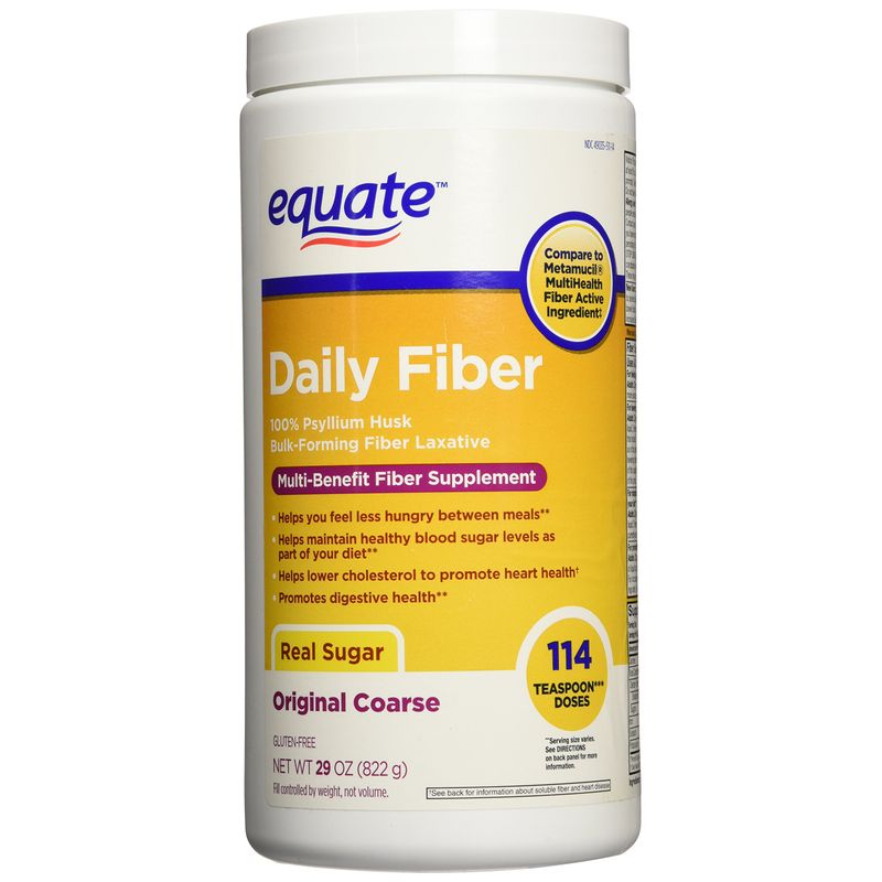 Equate Daily Fiber Multi-Benefit Fiber Powder, 114 Ct, 29 Oz - Online ...