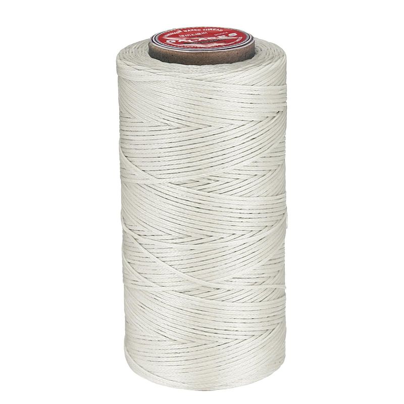 sourcing map Flat Leather Sewing Waxed Thread, 200m / 219 Yards ...