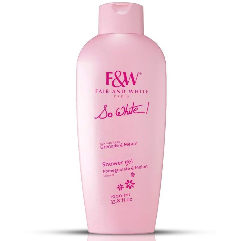 Fair and White So White Brightening Shower Gel 1000ml by Fair & White ...