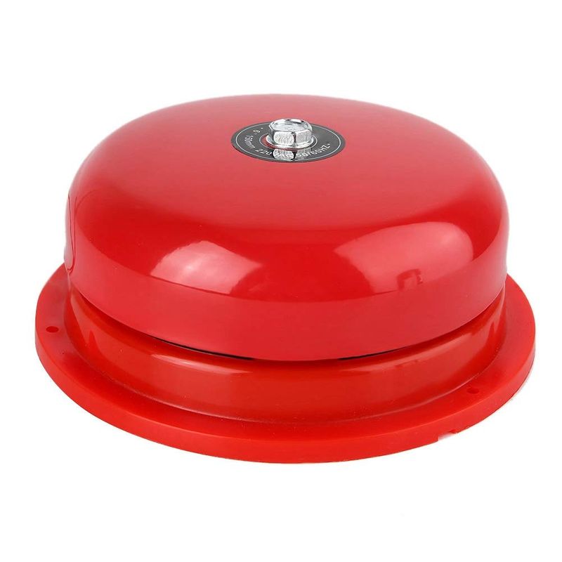 Fire Alarm Bell, 6 Inches Stainless Steel Internal Strike Type Electric ...
