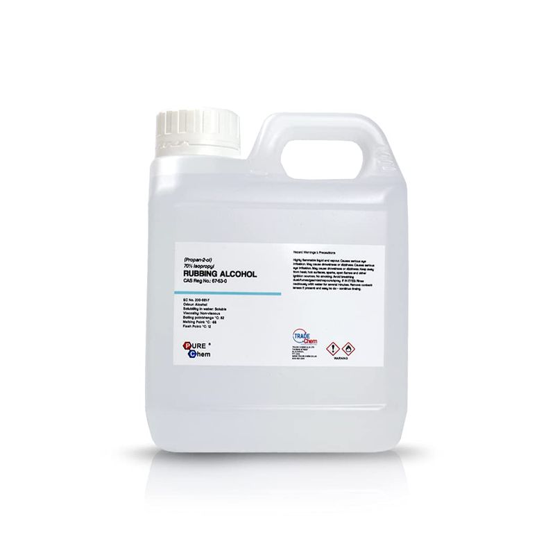 IPA First Aid Antiseptic 70% Rubbing Alcohol (White) - 1 Litre Jerry ...