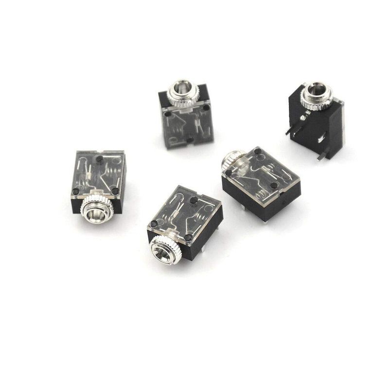 Wholesale 20pcs 5 Pin 3.5MMSMT1/8 Female Audio Jack Socket PCB Mount ...