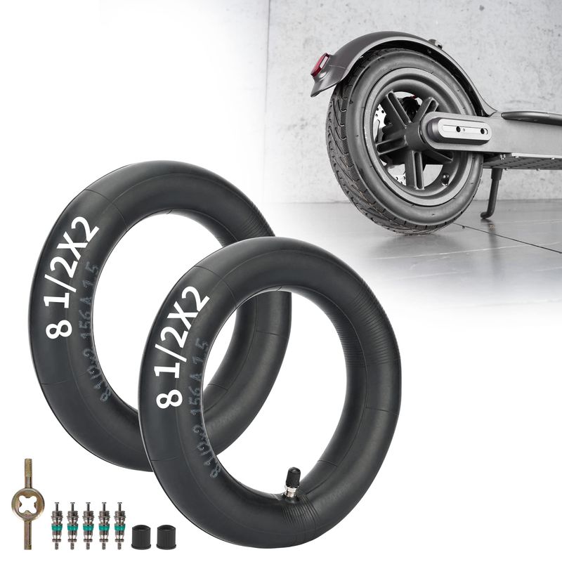 RUTU 2-Pack 8.5 inch Inner Tube Thick Scooter Tube Universal 8 1/2 x2 ...