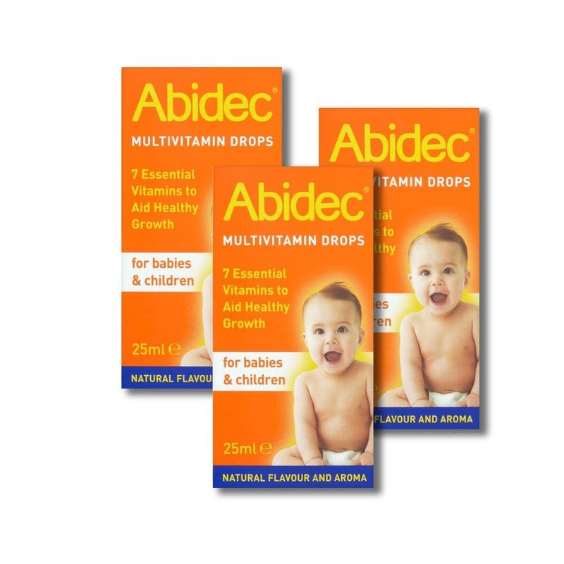 Abidec Multivitamin Drops for Children and Babies- 3 Pack - Online ...